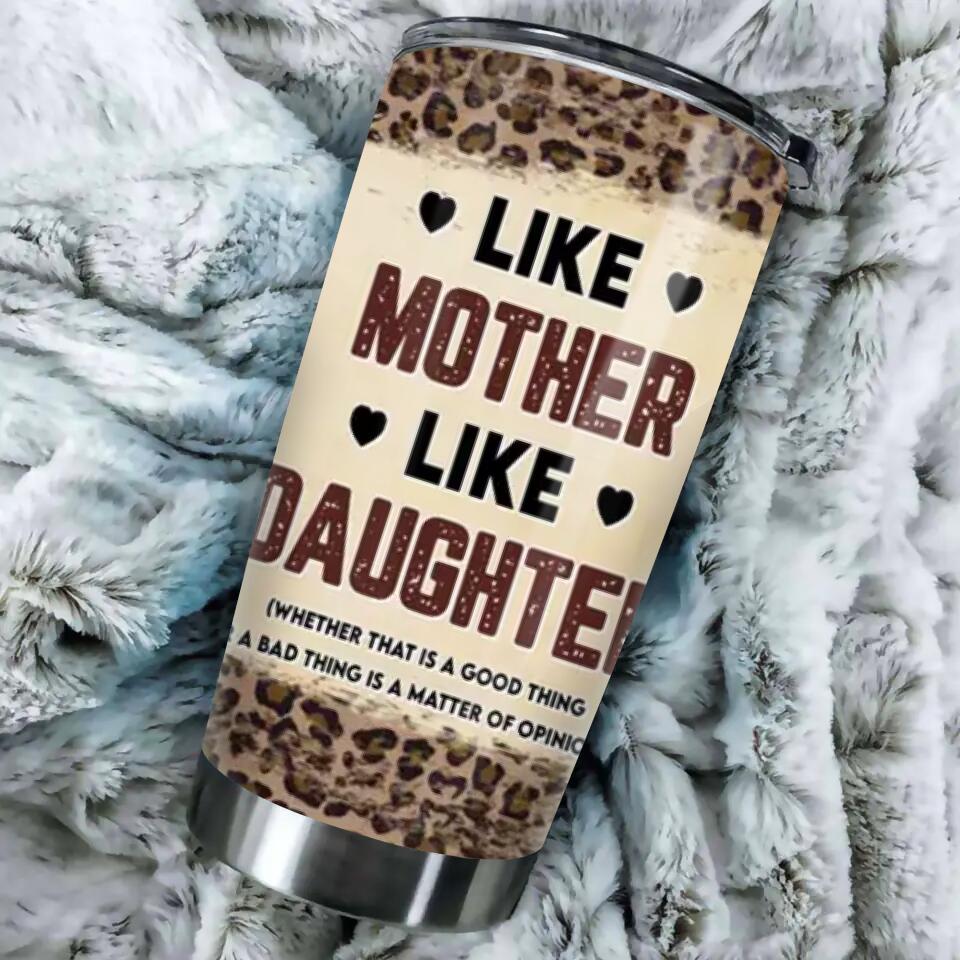 Personalized Custom Mother And Daughter Tumbler Mothers Day T For